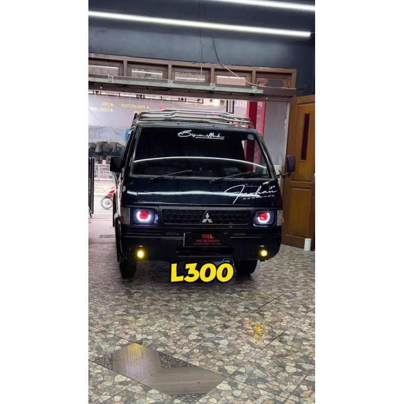 Jual Headlamp L300 panther feroza kijang modif biled projie rgb ...
