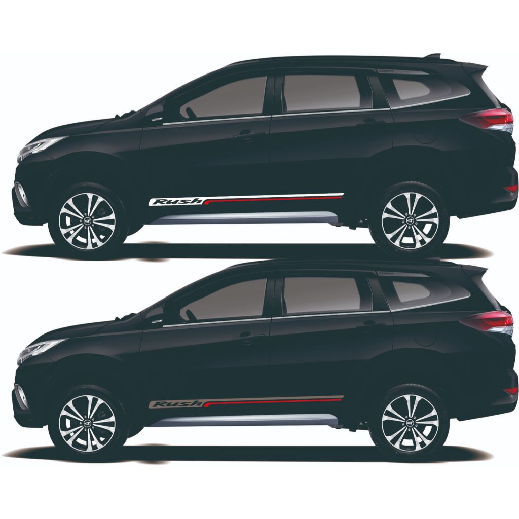 Jual Stiker Mobil Rush Variasi Cutting All new terios | Shopee Indonesia