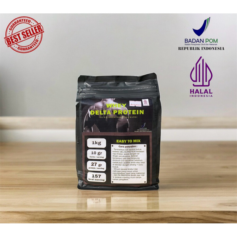 Jual Susu Whey Protein Delta 1 kg | Shopee Indonesia