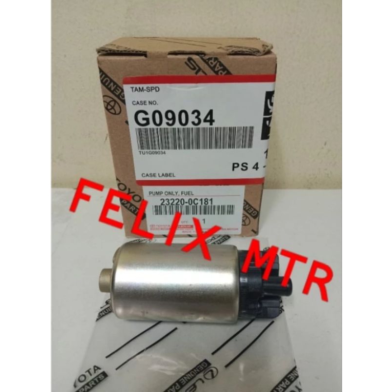 Jual FUEL PUMP /POMPA BENSIN TOYOTA INNOVA REBORN HILUX REVO ORIGINAL ...
