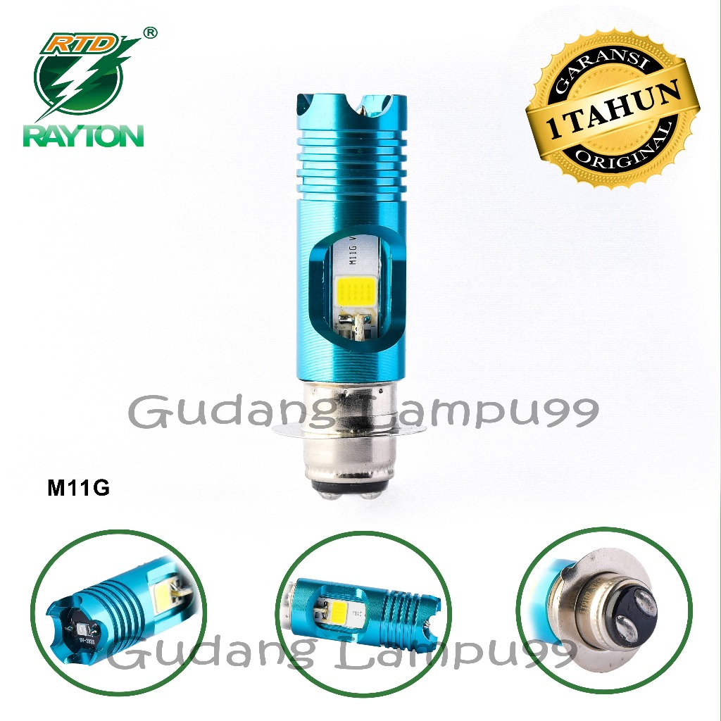 Jual LAMPU LED MOTOR RTD RAYTON M11G SOCKET H4, H6 DAN H7 ORI | Shopee Indonesia