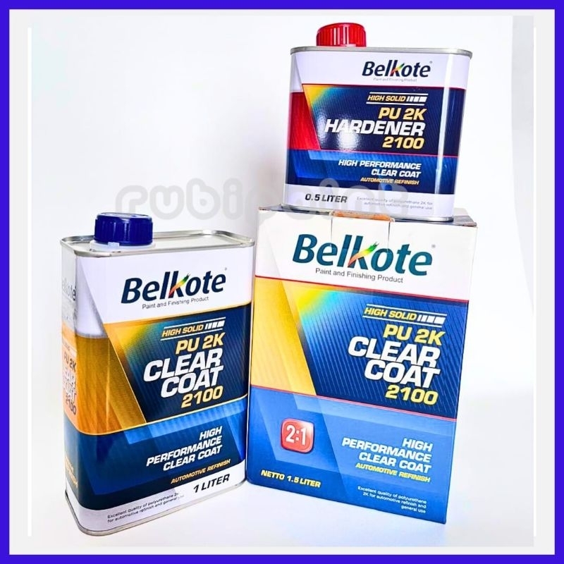 Jual Clear Belkote pu 2k HS2100 | Shopee Indonesia