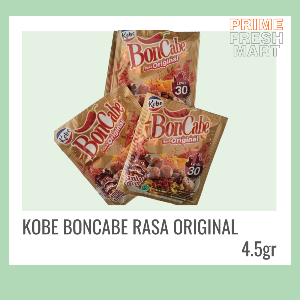 Jual Kobe Boncabe Level 30 Dan 50Kemasan Sachet | Shopee Indonesia