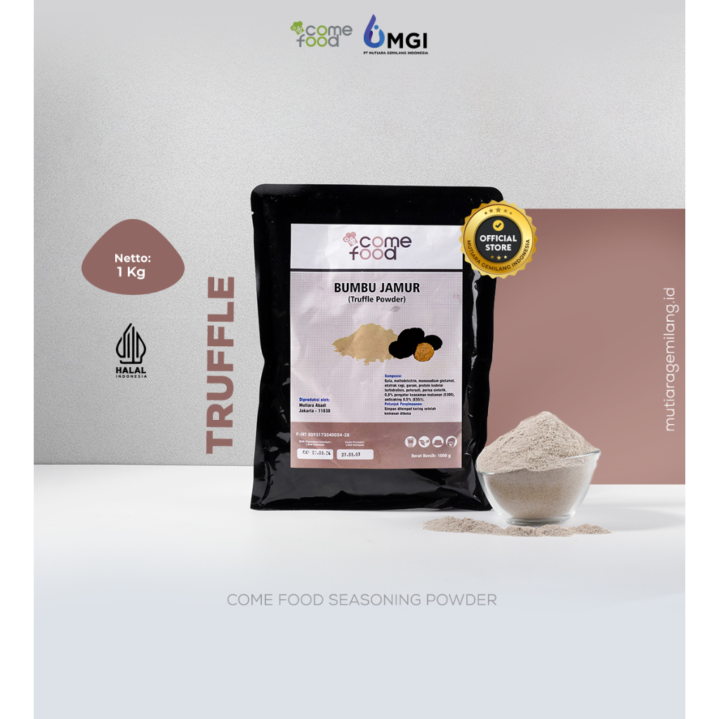 Jual come food bumbu truffle 1kg bumbu jamur 1kg | Shopee Indonesia