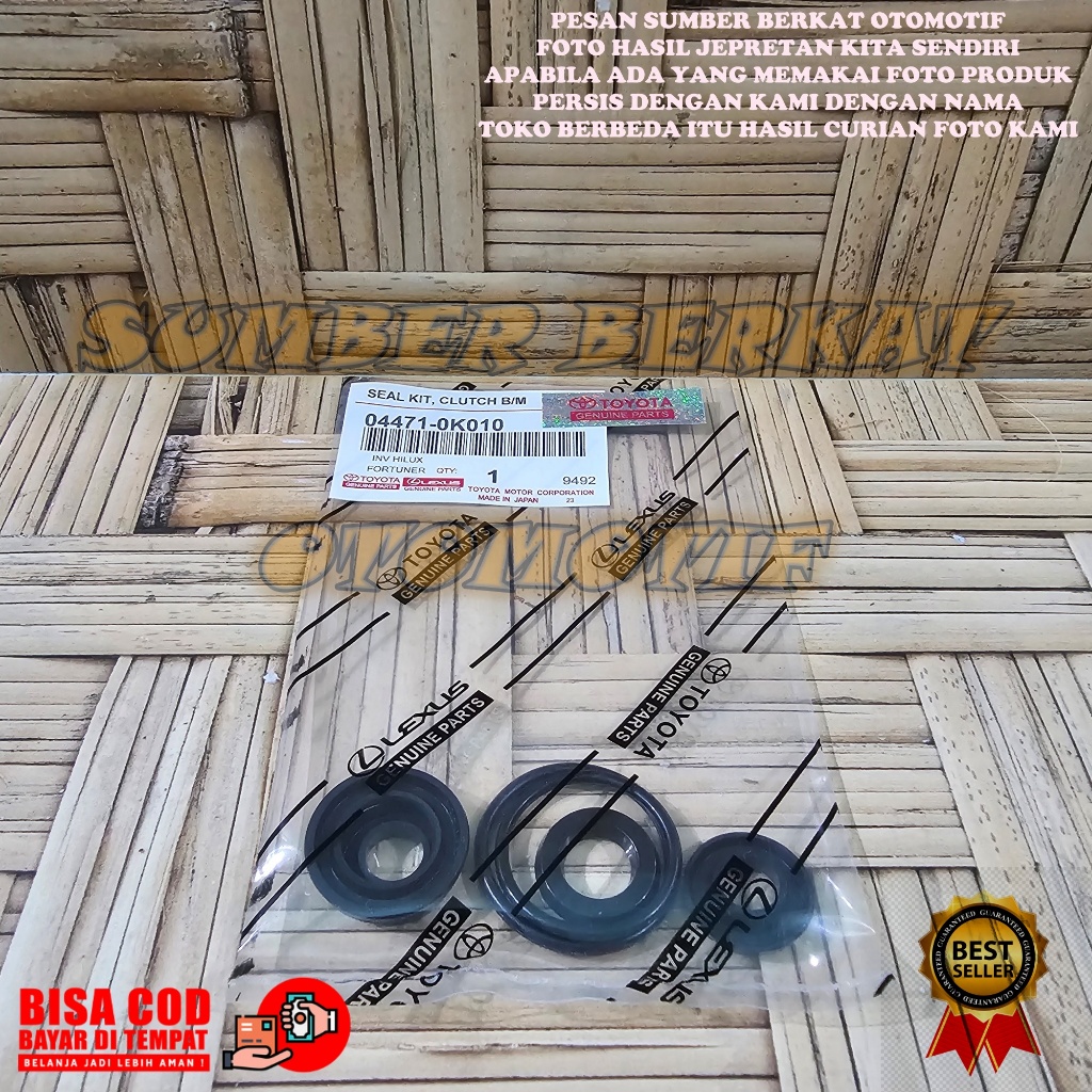 Jual KARET ORING SIL SEAL MASTER REM ATAS TOYOTA HILUX INNOVA FORTUNER 1SET | Shopee Indonesia