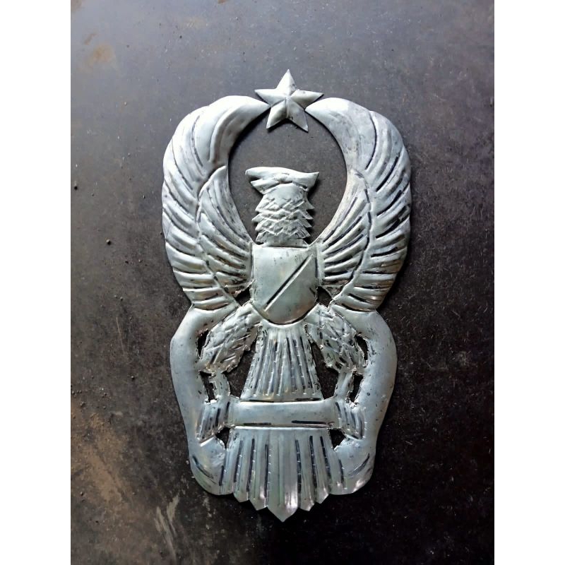 Jual ORNAMEN PINTU PAGAR BESI 20X35 MOTIF GARUDA DUA MUKA , AKSESORIS ...