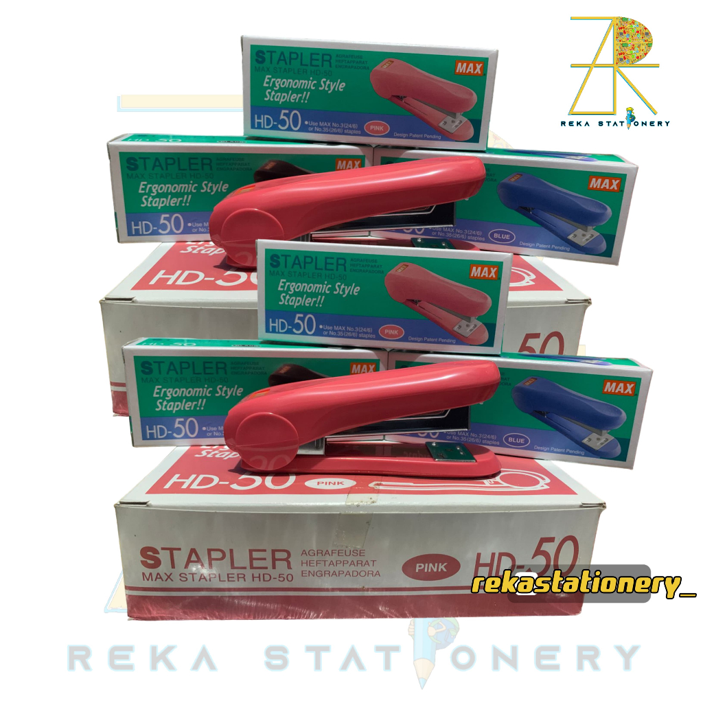 Jual STAPLES MAX / STAPLER MAX HARGA /PCS (HARGA SATUAN) | Shopee Indonesia