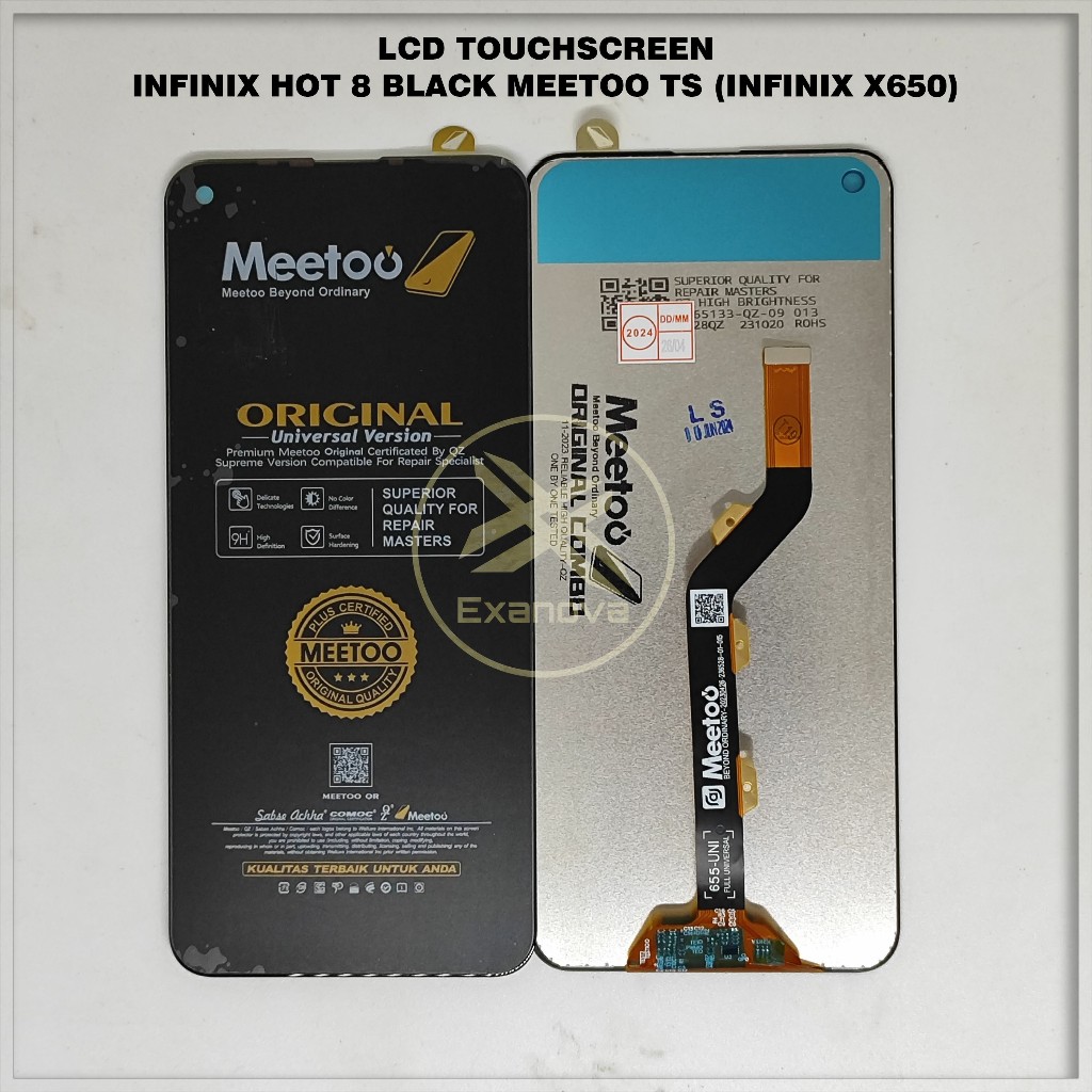 Jual LCD TOUCHSCREEN INFINIX HOT 8 TS (INFINIX X650 X650C X650D CC7 KC8 ...