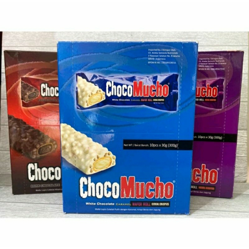 Jual Choco Mucho Wafer Roll 1 box isi 10 BOLEH CAMPUR | Shopee Indonesia