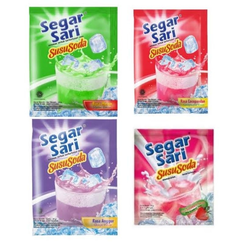Jual Segar Sari Susu Soda (5 Sachet) | Shopee Indonesia