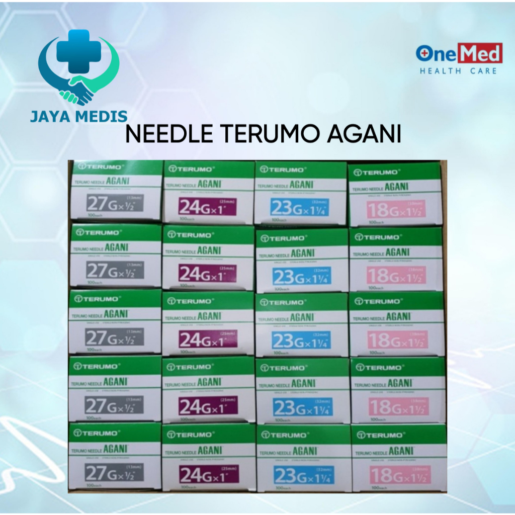 Jual Needle Terumo Jarum suntik Terumo perbox isi 100pcs | Shopee Indonesia