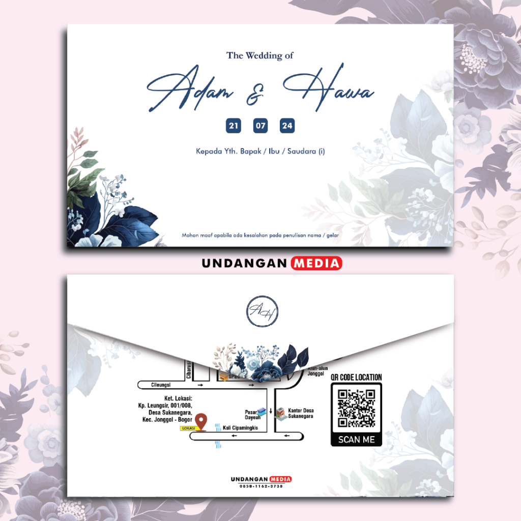 Jual Undangan media Pernikahan Free Undangan Website Vintage Rustic ...