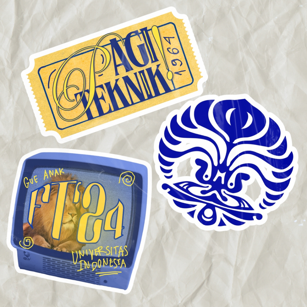 Jual STIKER MAKARA FAKULTAS UI LENGKAP SEMUA FAKULTAS UNIVERSITAS ...