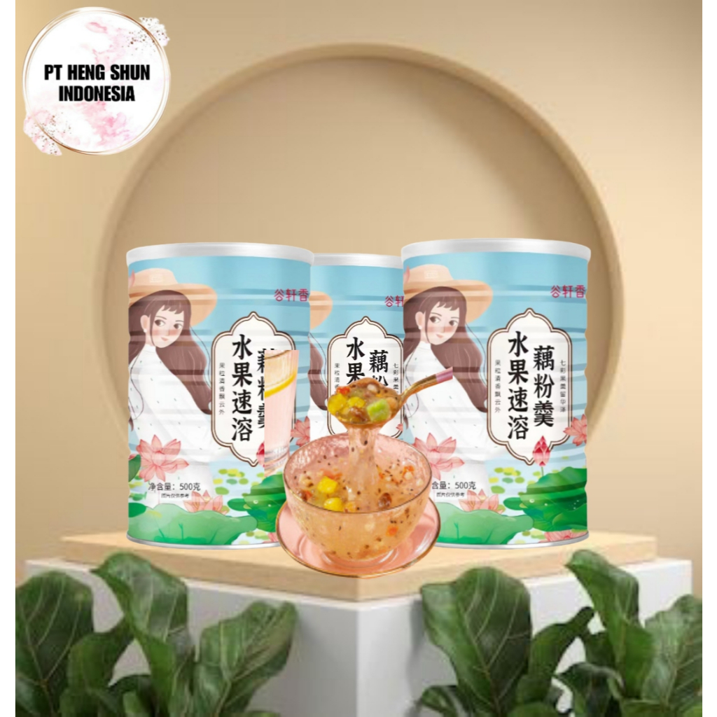 Jual Fruits Instant Lotus Root Powder Soup Akar Teratai | Shopee Indonesia