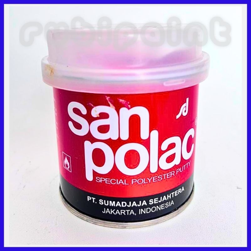 Jual Dempul Sanpolac Dempul 1/4kg | Shopee Indonesia