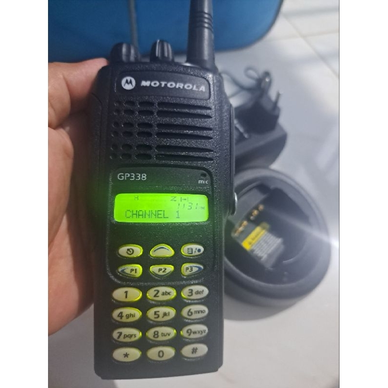 Jual RADIO HT MOTOROLA GP 338 VHF NORMAL | Shopee Indonesia