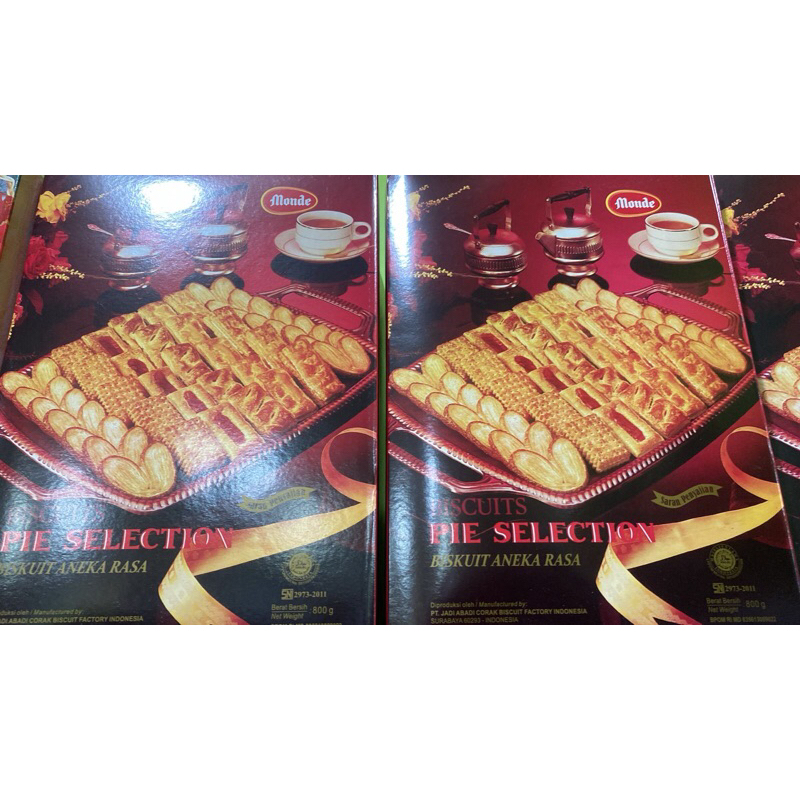 Jual MONDE PIE SELECTION 800gr | Shopee Indonesia
