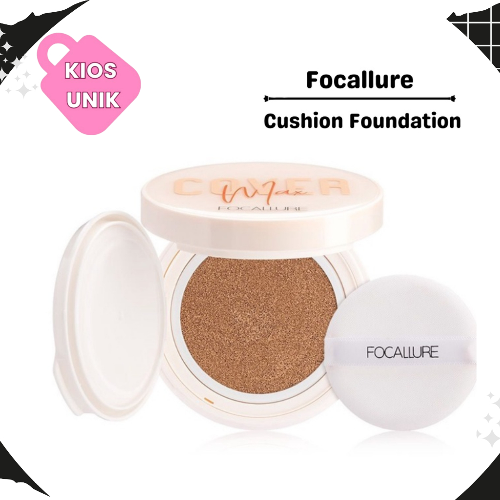 Jual Focallure Matte BB Cushion Foundation Natural Plant Skin Nourish ...