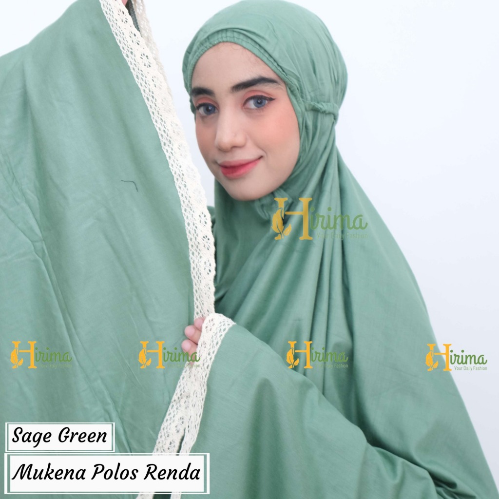 Jual Mukena Polos Rayon I Mukenah Travel Dewasa Jumbo I Telekung Cantik ...