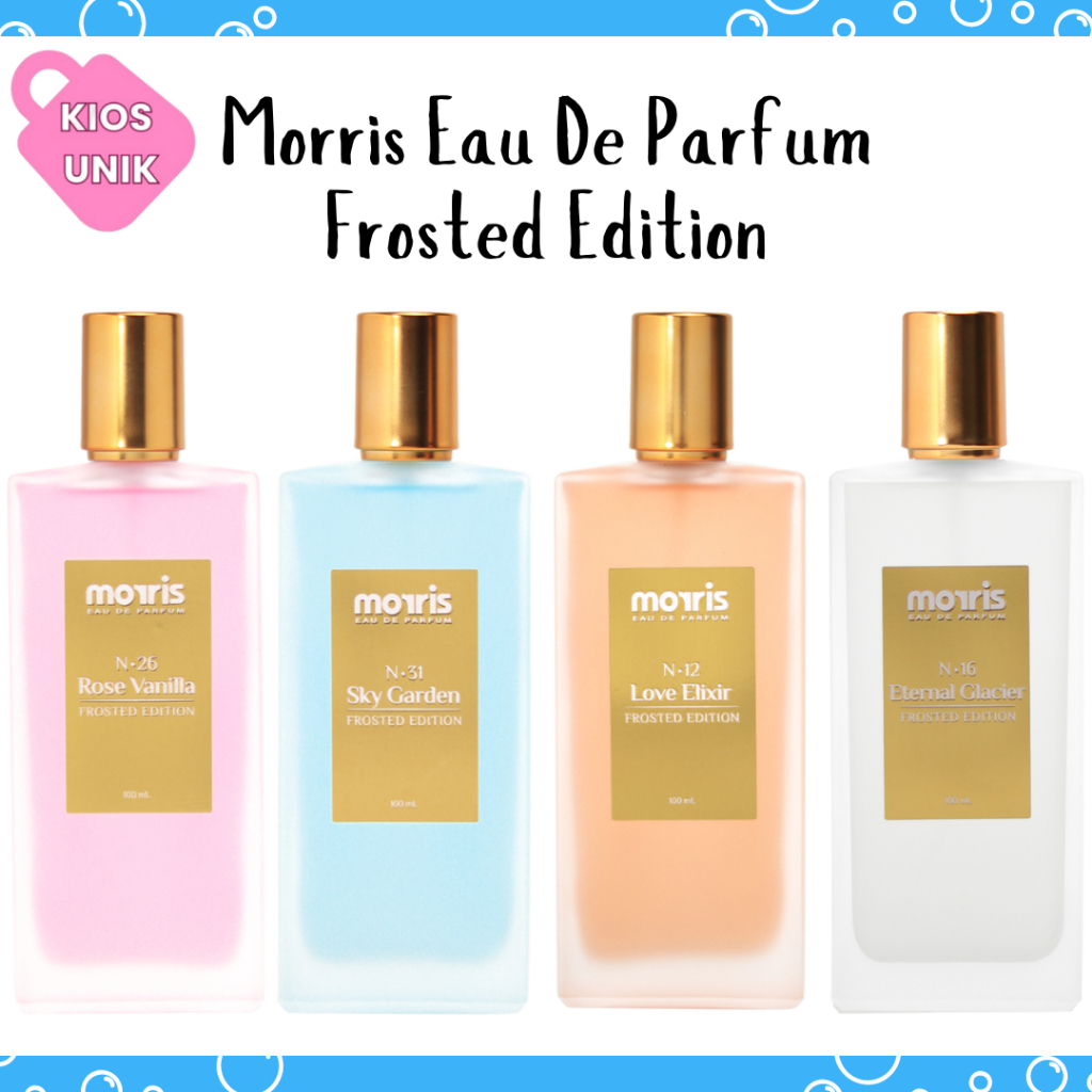 Jual Morris Eau De Parfum Frosted Edition 100ml/Woman Luxury Fragrance ...