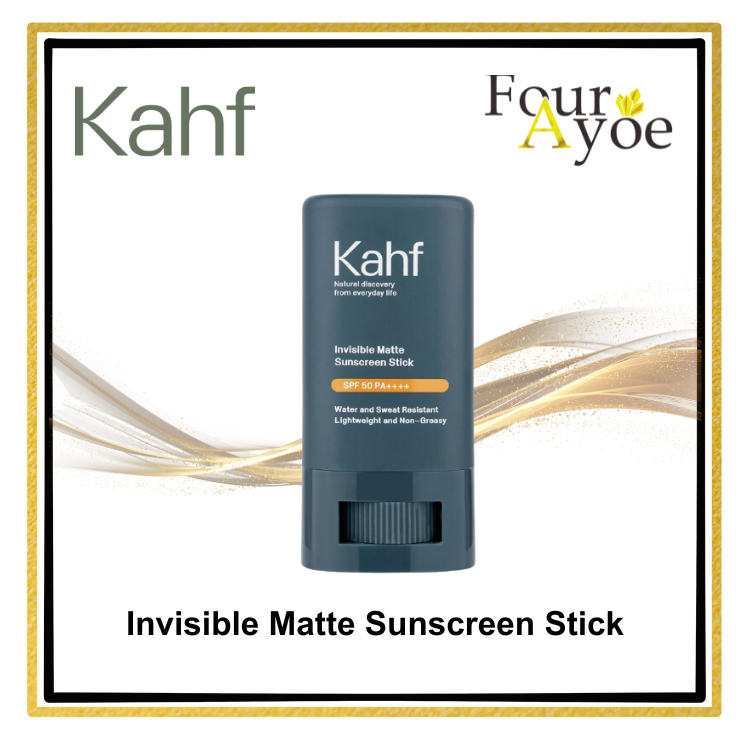 Jual [Kahf] Invisible Matte Sunscreen Stick SPF 50 PA++++ 22 g ...