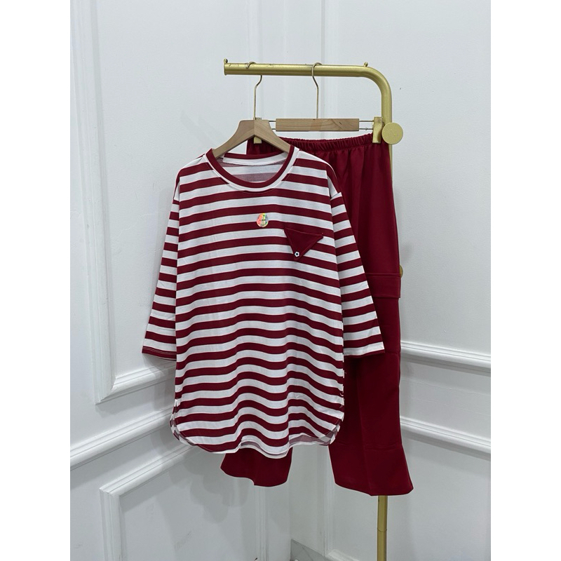 Jual STELAN KNIT SETCEL MURAH CARGO MOTIF JUMBO HALUS LEMBUT XXL KARET ...