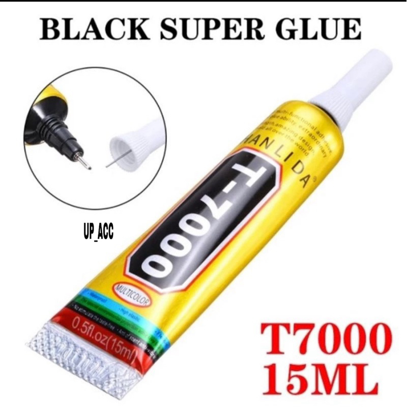 Jual Lem LCD Touchscreen 15ML T7000 Hitam & B7000 Bening Lem Serbaguna T-7000 & B-7000 | Shopee ...