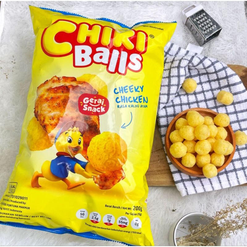 Jual Chiki Balls Premium Kemasan Jumbo Best Seller 200g | Shopee Indonesia