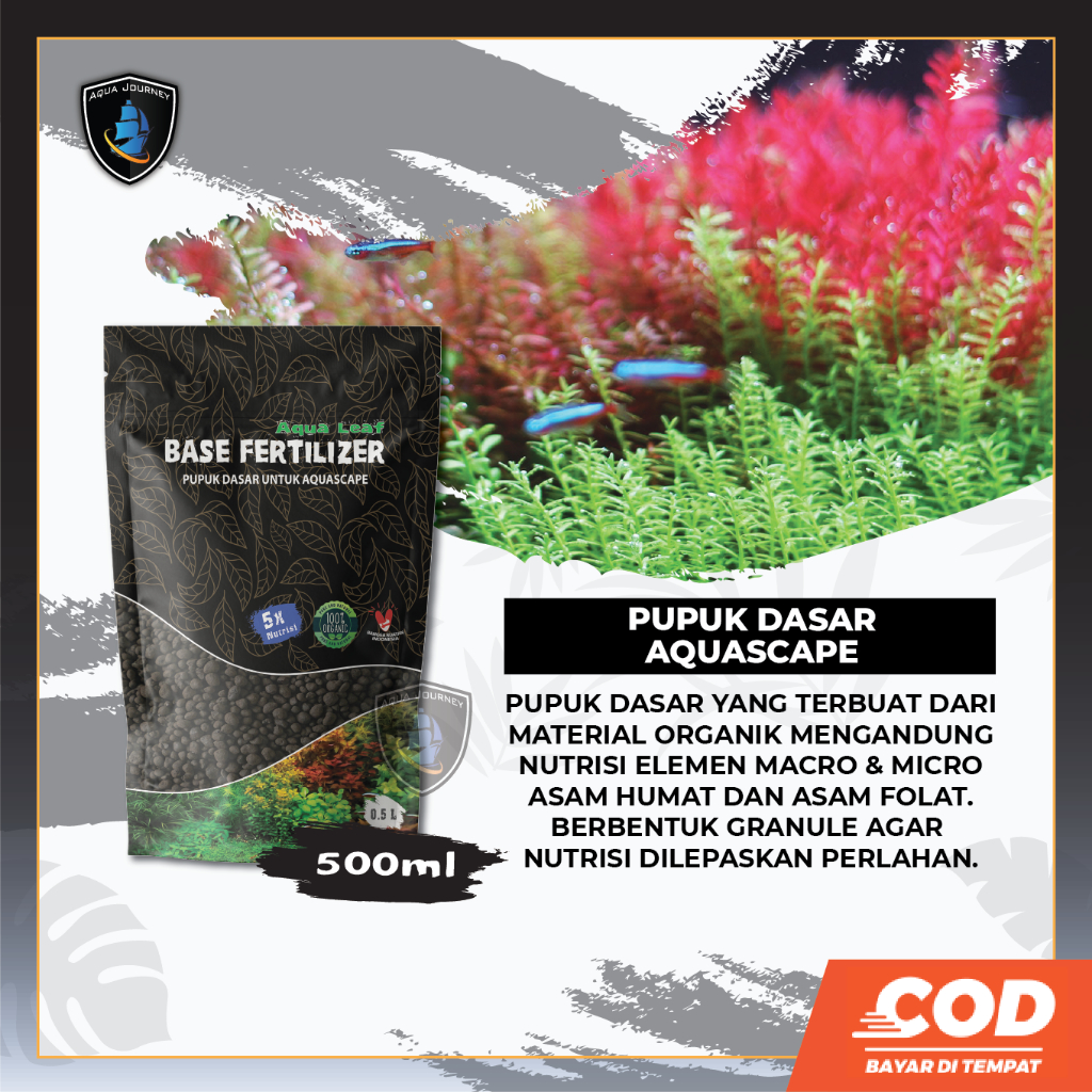 Jual Pupuk Dasar Organik Aqua Leaf Aquascape Base Fertilizer | Shopee ...