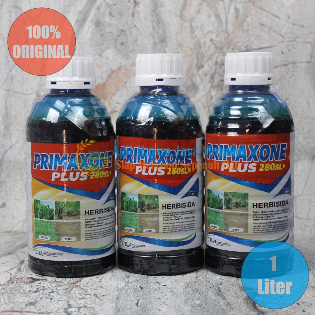 Jual HERBISDA KONTAK PRIMAXONE PLUS 280 SL 1 LITER HERBISIDA OBAT OBAT ...