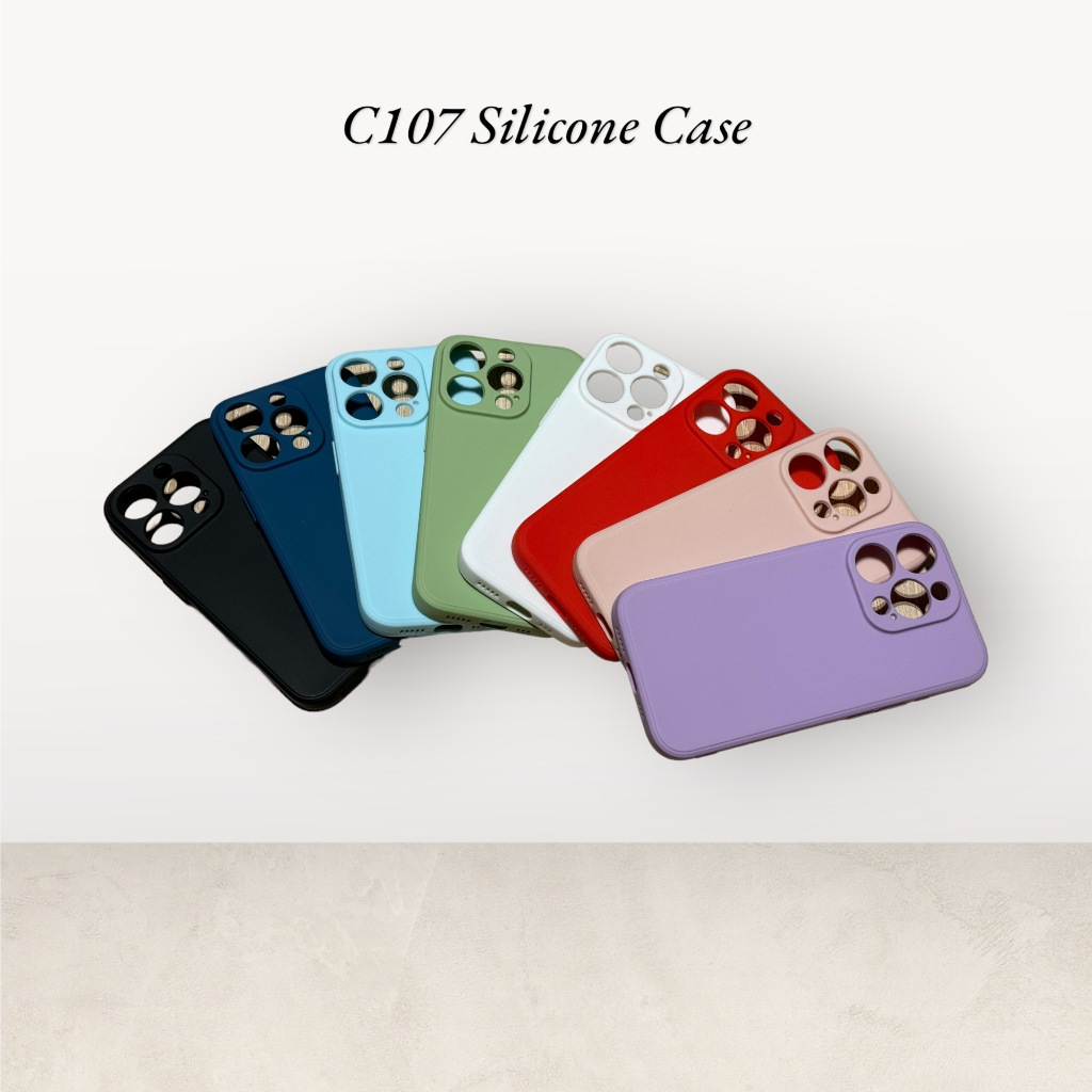 Jual C107 Iphone 14 Plus Pro Max Colourful Ultrathin Silicone Matte ...