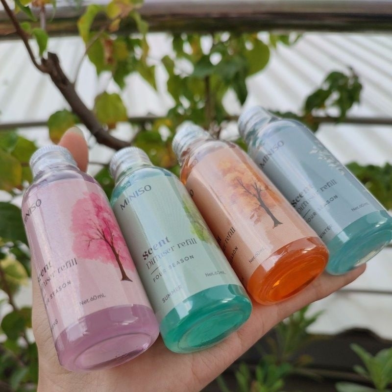 Jual BEST SELLER MINISO REFILL REED DIFFUSER FOUR SEASON PENGHARUM ...