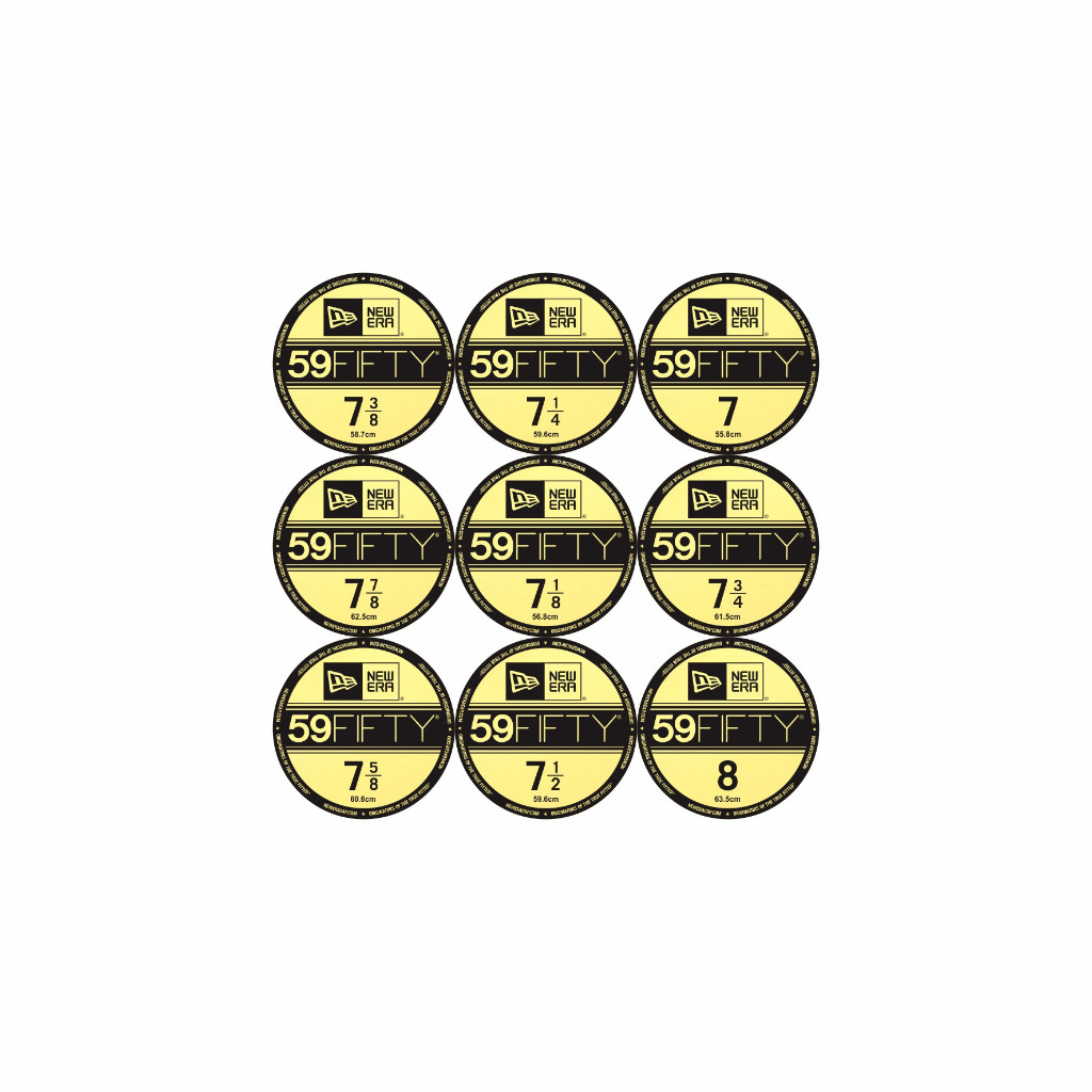 Jual Stiker Sticker Topi Aksesoris 59Fifty Build Built Up Fitted Fit ...