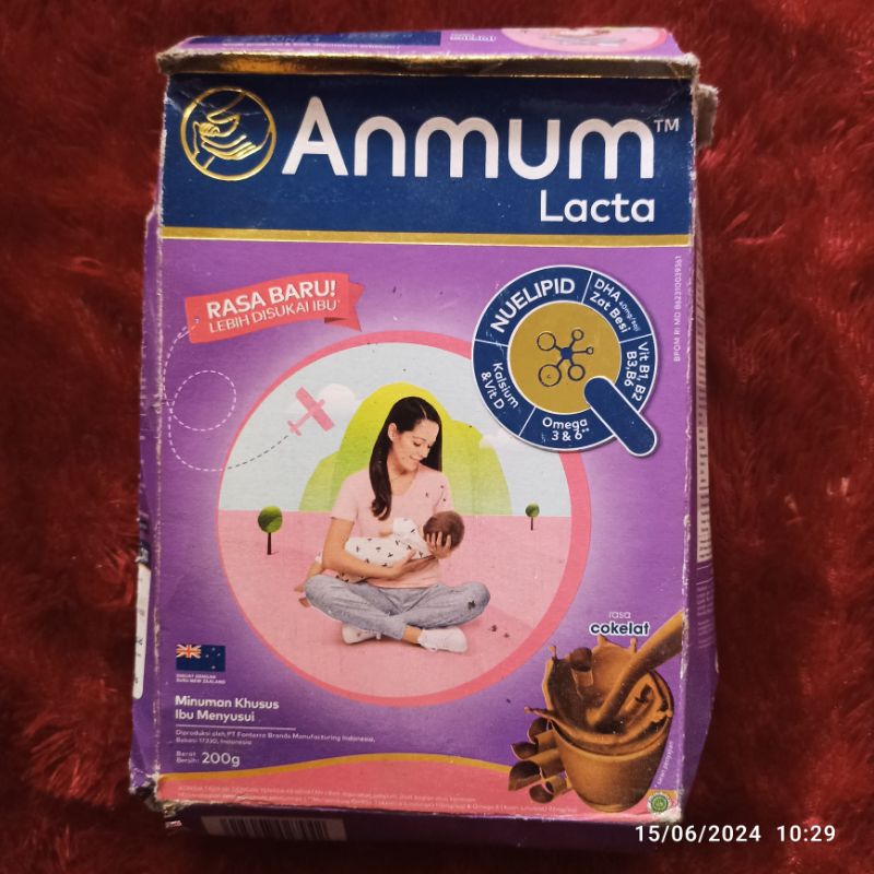 Jual ANMUM LACTA COKLAT IBU MENYUSUI 200GR (DUS PENYOK) | Shopee Indonesia