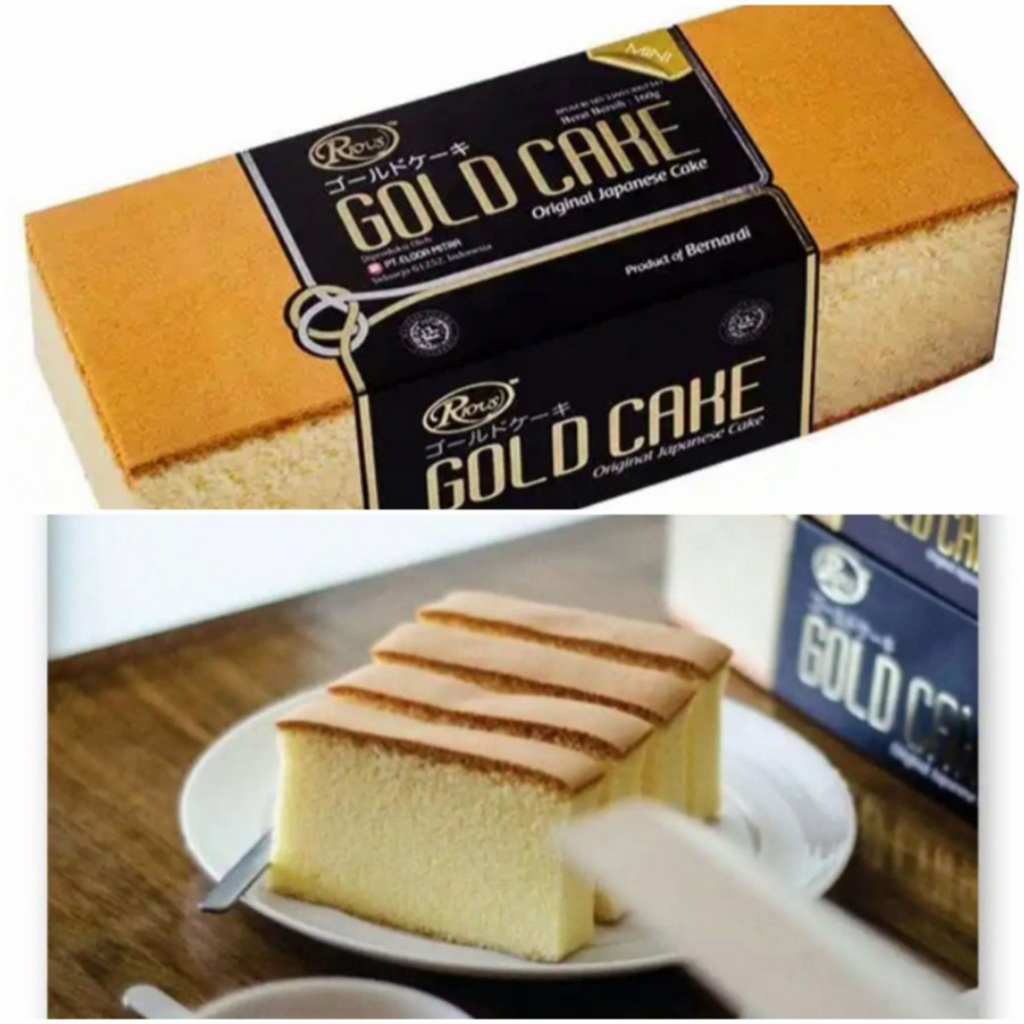 Jual RIOUS GOLD CAKE JAPANESE CHEESE CAKE 200GR/BOLU SIAP SAJI | Shopee ...