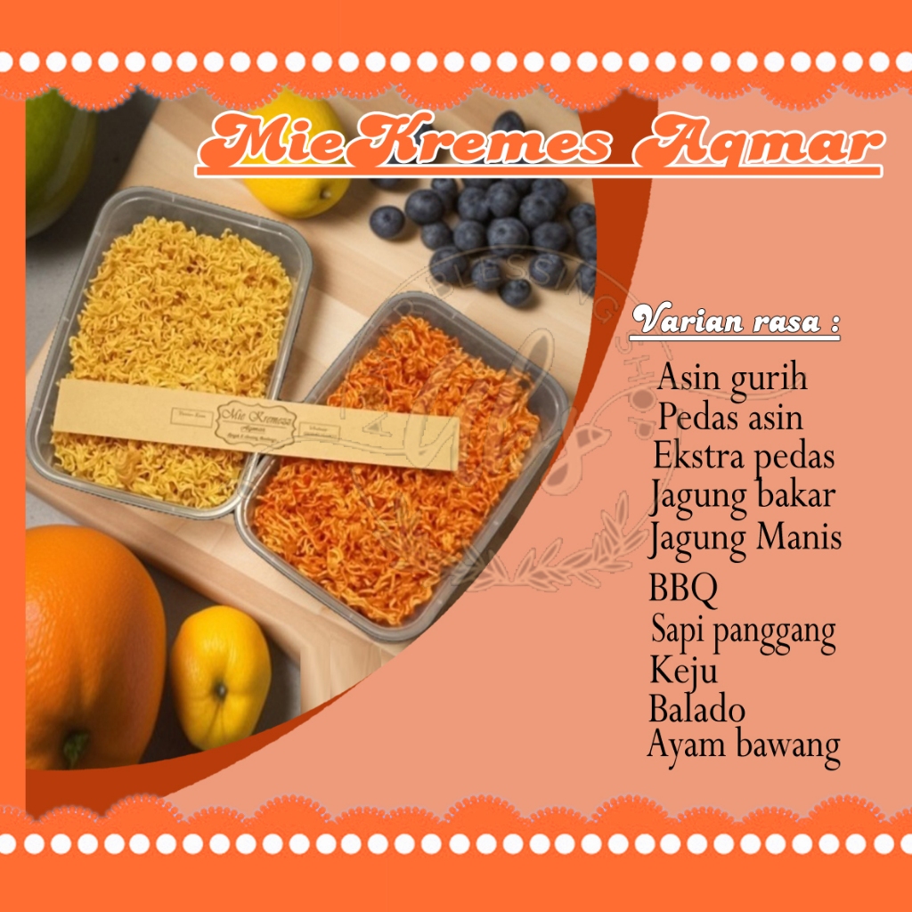 Jual mie kremezz rasa / mi kremes aneka rasa kemasan box 500 ml ...