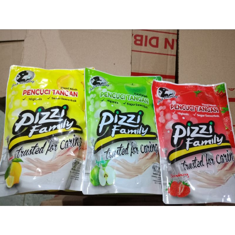Jual Pizzi Hand Wash Pencuci Tangan 375 ML - Varian Warna | Shopee ...