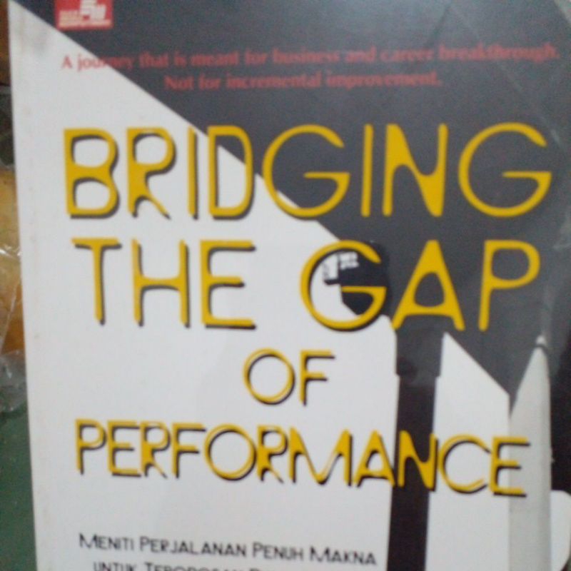 Jual Buku Bridging The Gap Of Performance ( NOS ) | Shopee Indonesia