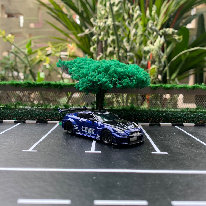 Jual Mini GT LBWK R35 Dark Blue unsealed | Shopee Indonesia