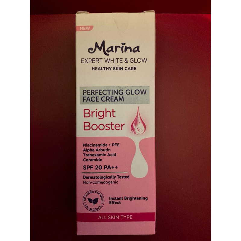 Jual Marina Expert White & Glow Perfecting Glow Face Cream Bright ...