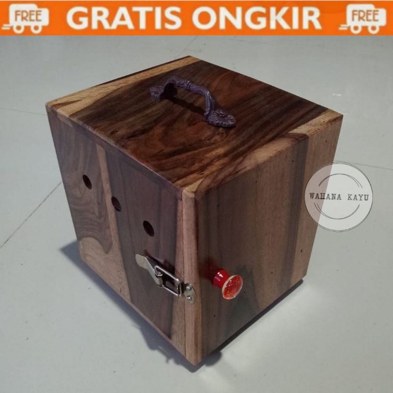 Jual box burung kekep | box burung alap-alap capung kancing klem koper ...