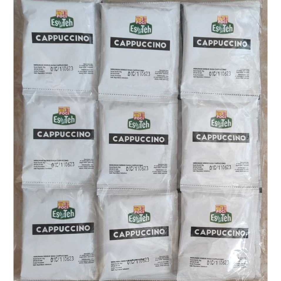 Jual bjm01- serbuk rasa teh poci cappuccino, chocolate, milk tea ...