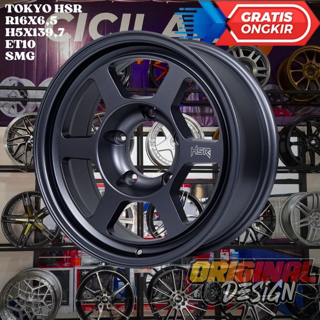 Jual Velg Mobil ESCUDO , JIMNY , KATANA , VITARA , HSR TOKYO RING 16 R16 | Shopee Indonesia