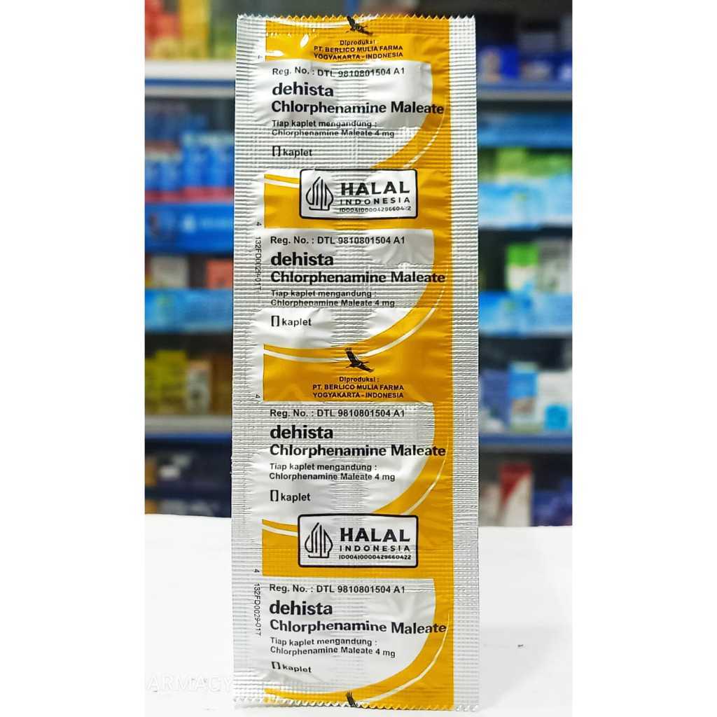 Jual Dehista 𝟏 𝐒𝐓𝐑𝐈𝐏 𝐈𝐒𝐈 𝟏𝟎 𝐊𝐀𝐏𝐋𝐄𝐓 - Meredakan Gatal-Gatal Akibat ...