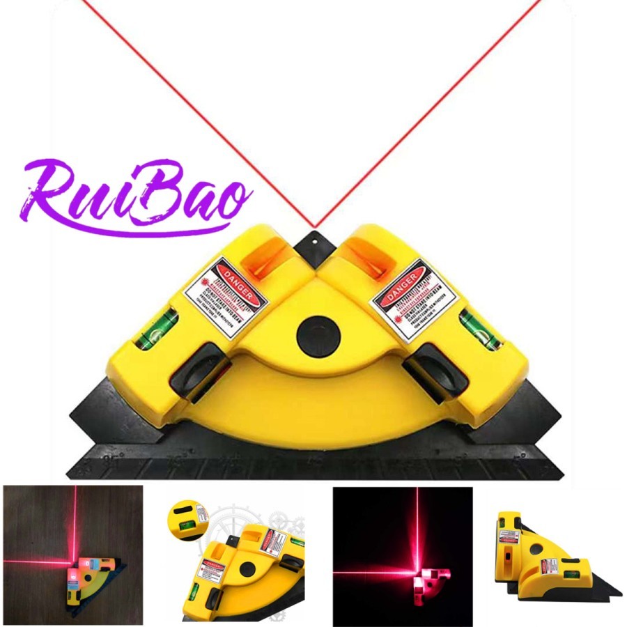 Jual Laser Level Line Siku Sudut 90 Derajat / Laser Alat Ukur Siku ...