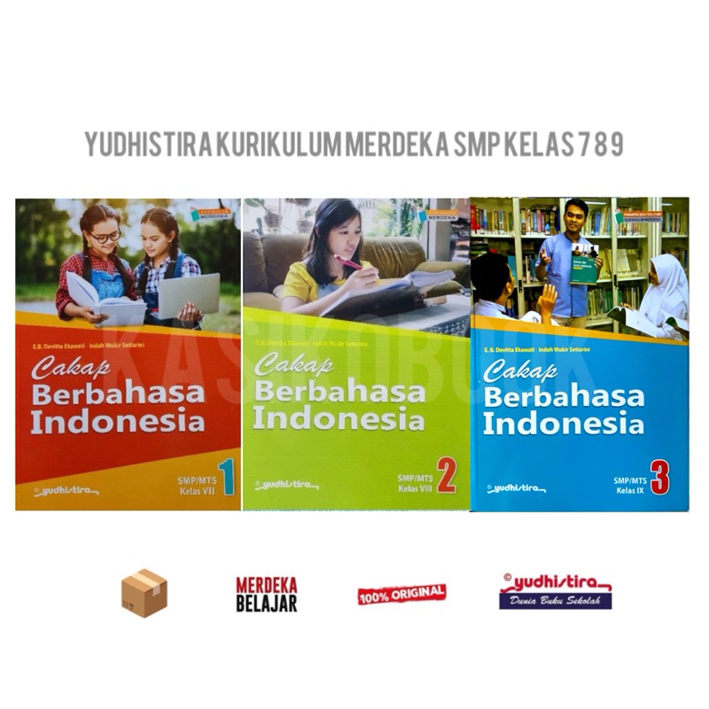 Jual Cakap Berbahasa Indonesia SMP Kelas 7 8 9 KURIKULUM MERDEKA YUDHISTIRA | Shopee Indonesia