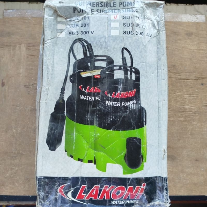 Jual LAKONI SUB 101A OTOMATIS POMPA CELUP AIR BERSIH MADE IN ITALY ...