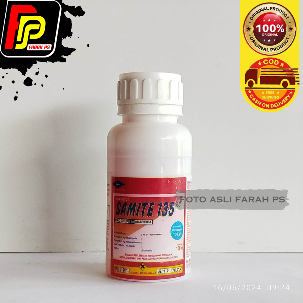 Jual Samite 135 EC 100 ml Cap Kapal Terban - Insektisida Ampuh dan ...