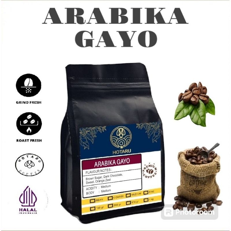 Jual Kopi Arabika Gayo Aceh Sumatra Arabica Coffe Bean Espresso Biji ...