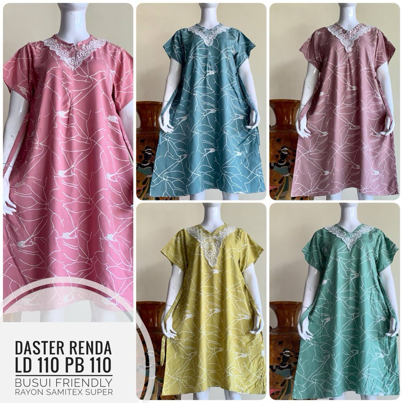 Jual Daster Renda Daster Pekalongan Daster Rayon Samitex Super | Daster ...